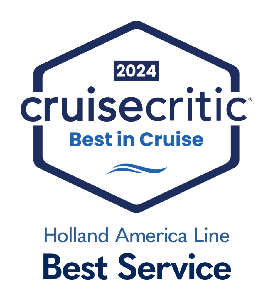 Holland America Line Receives 2024 “Best Service” Award | Holland ...