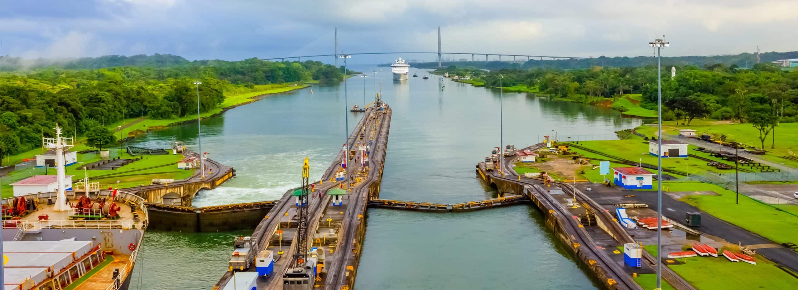 Exit Panama Canal Cristobal