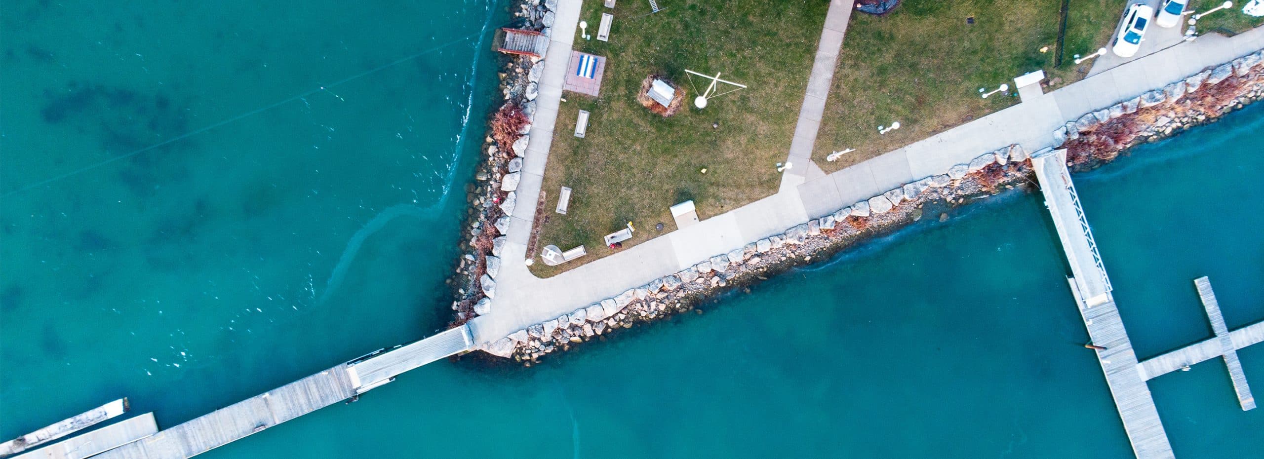 Exit Welland Canal at Port Colborne