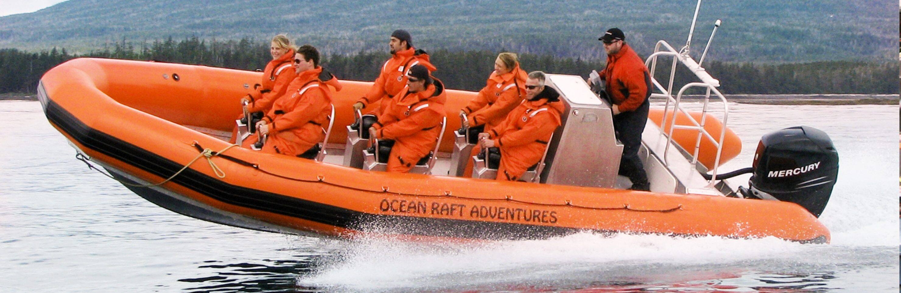 Volcano Coast Exploration by Ocean Raft