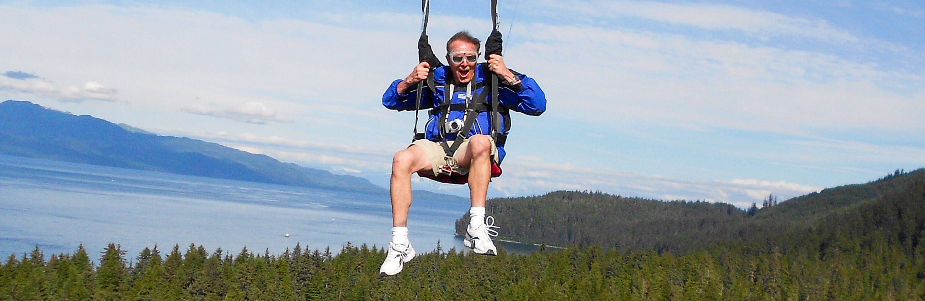 The ZipRider Adventure & SkyGlider Mountaintop Gondola