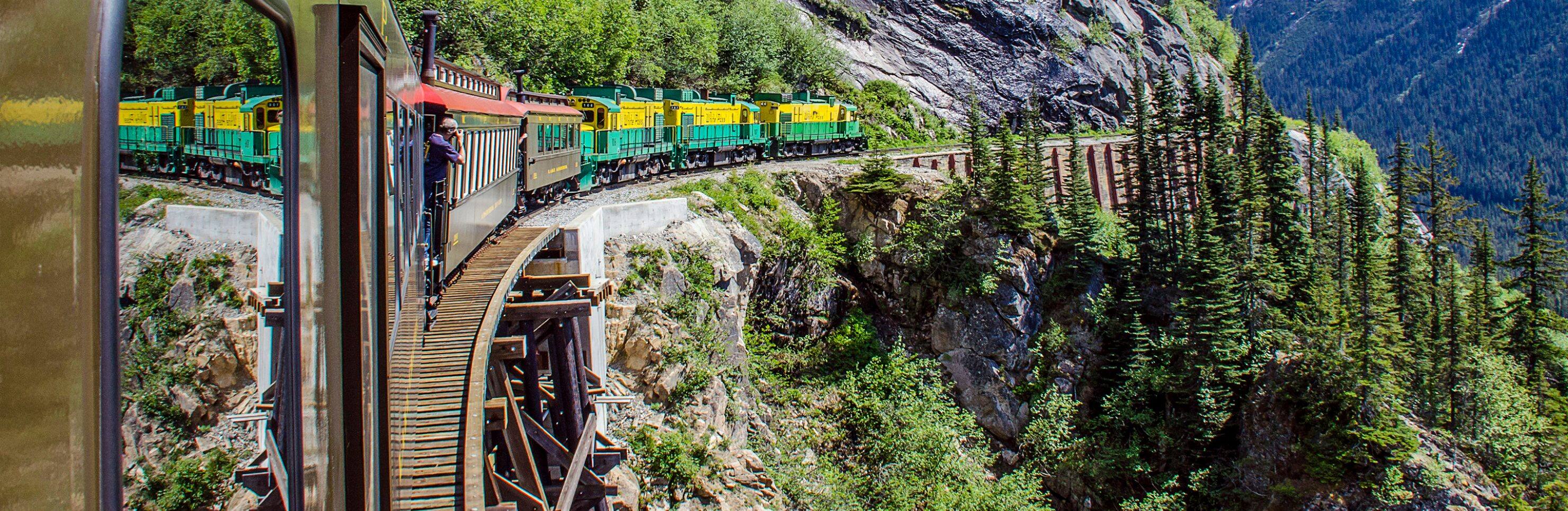 White Pass Summit Scenic Railway in Skagway
