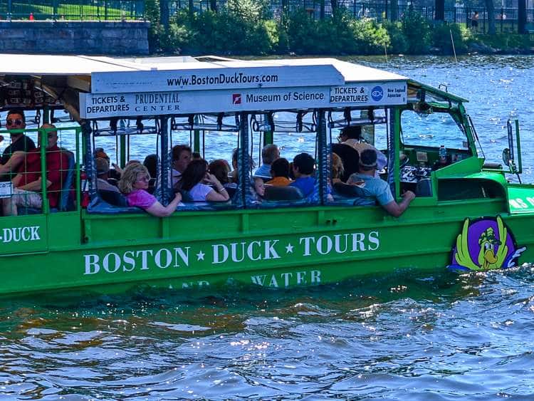 Duck Tours Boston Prudential Center