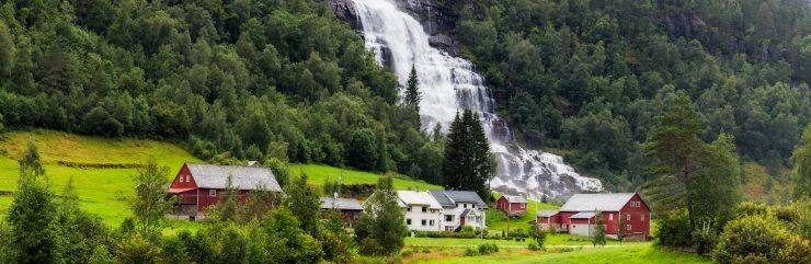 Stalheim & Tvinde Waterfalls