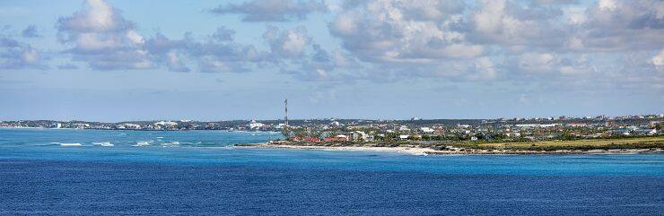 Charming Grand Turk by Open-Air Tram