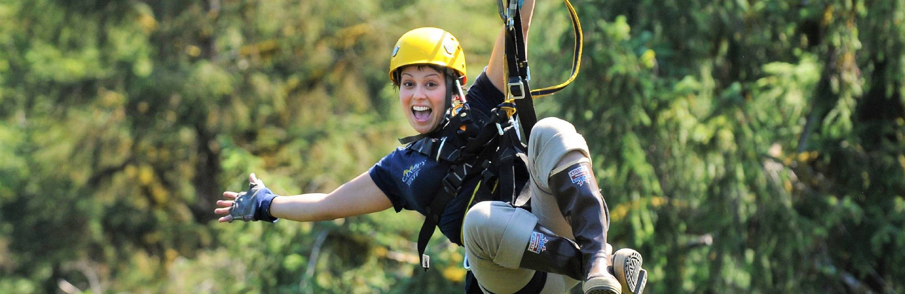 Rain Forest Zip-Line, Skybridge & Rappel Adventure
