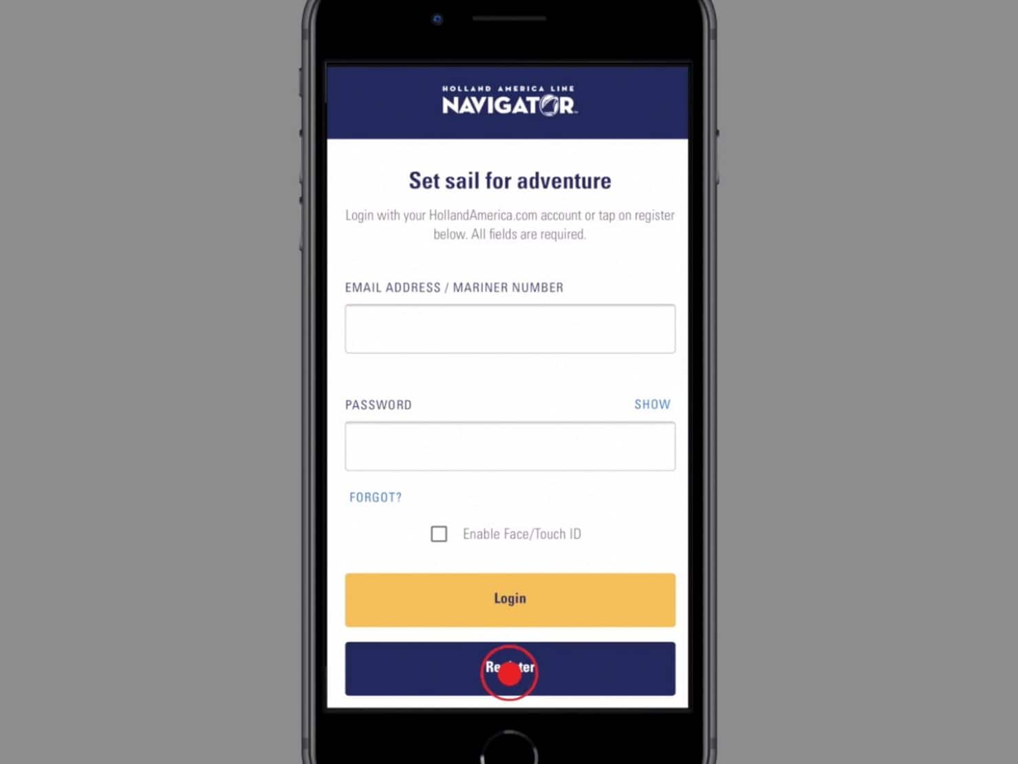 Holland America Line Navigator