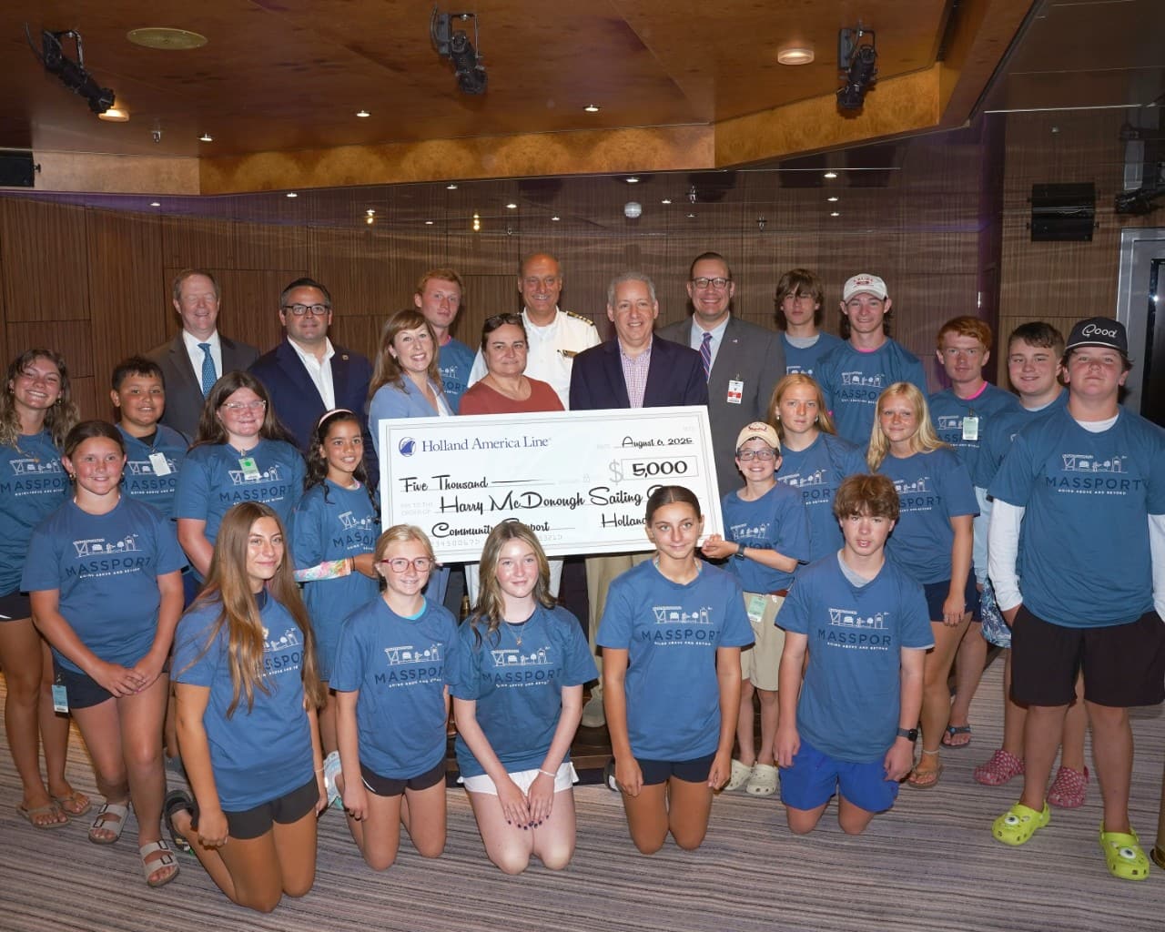 Holland America Line Donates to Boston Sailing Center, Inspires Local ...