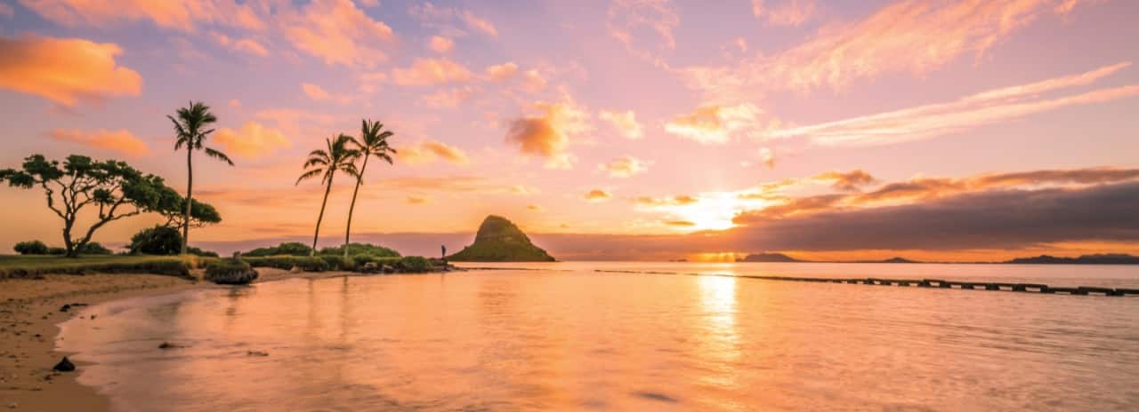 Las Mejores Playas De Hawaii: Puesta De Sol