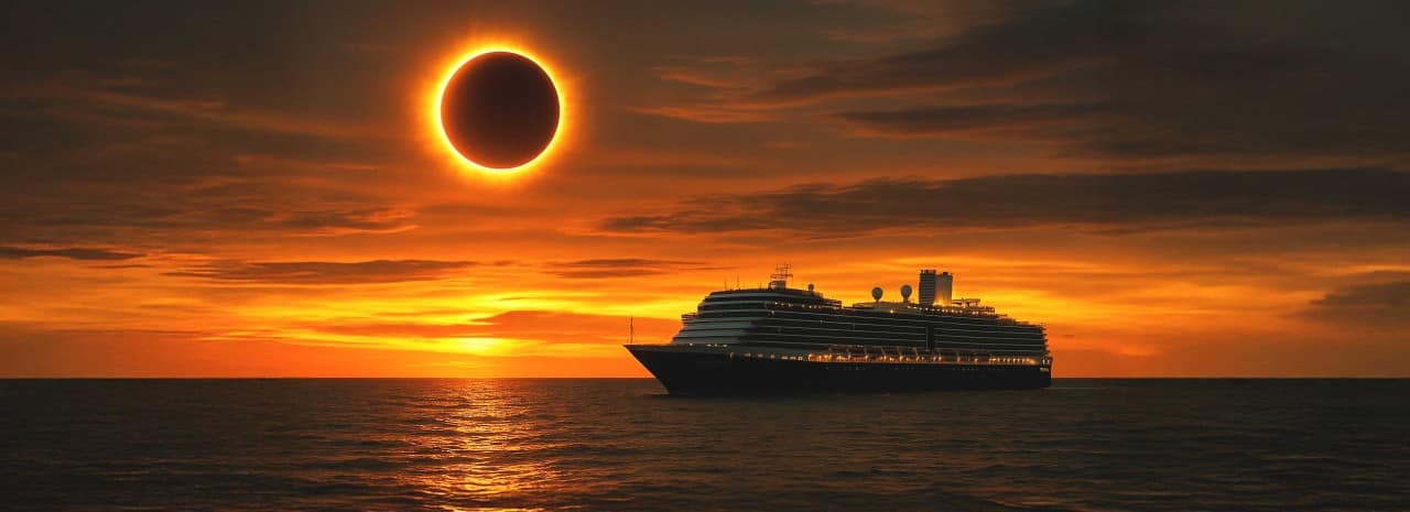 solar eclipse ship