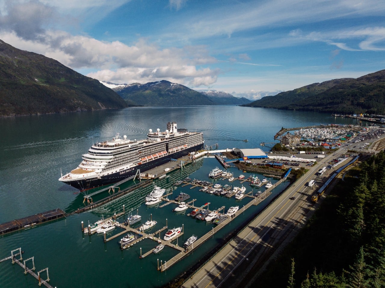 Details over de vertrekhaven voor cruises in Whittier (Anchorage), AK ...